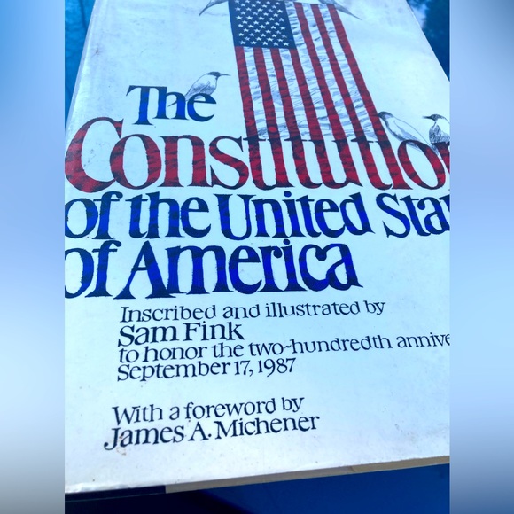 Other | Constitution Of The United States Of America First Edition ...
